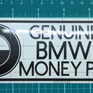 Genuine Vehicle Money Pit Automotive Vinyl Graphics Decal/sticker Can ...
