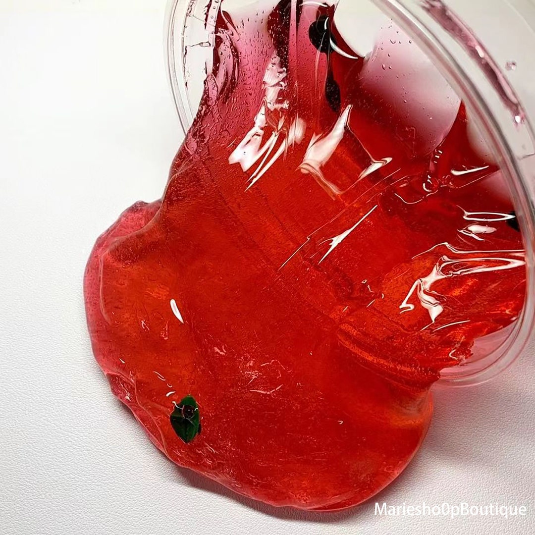 Red Rose Slime,crystal Slime,stress Relief Slime,beautiful Slime,kid ...