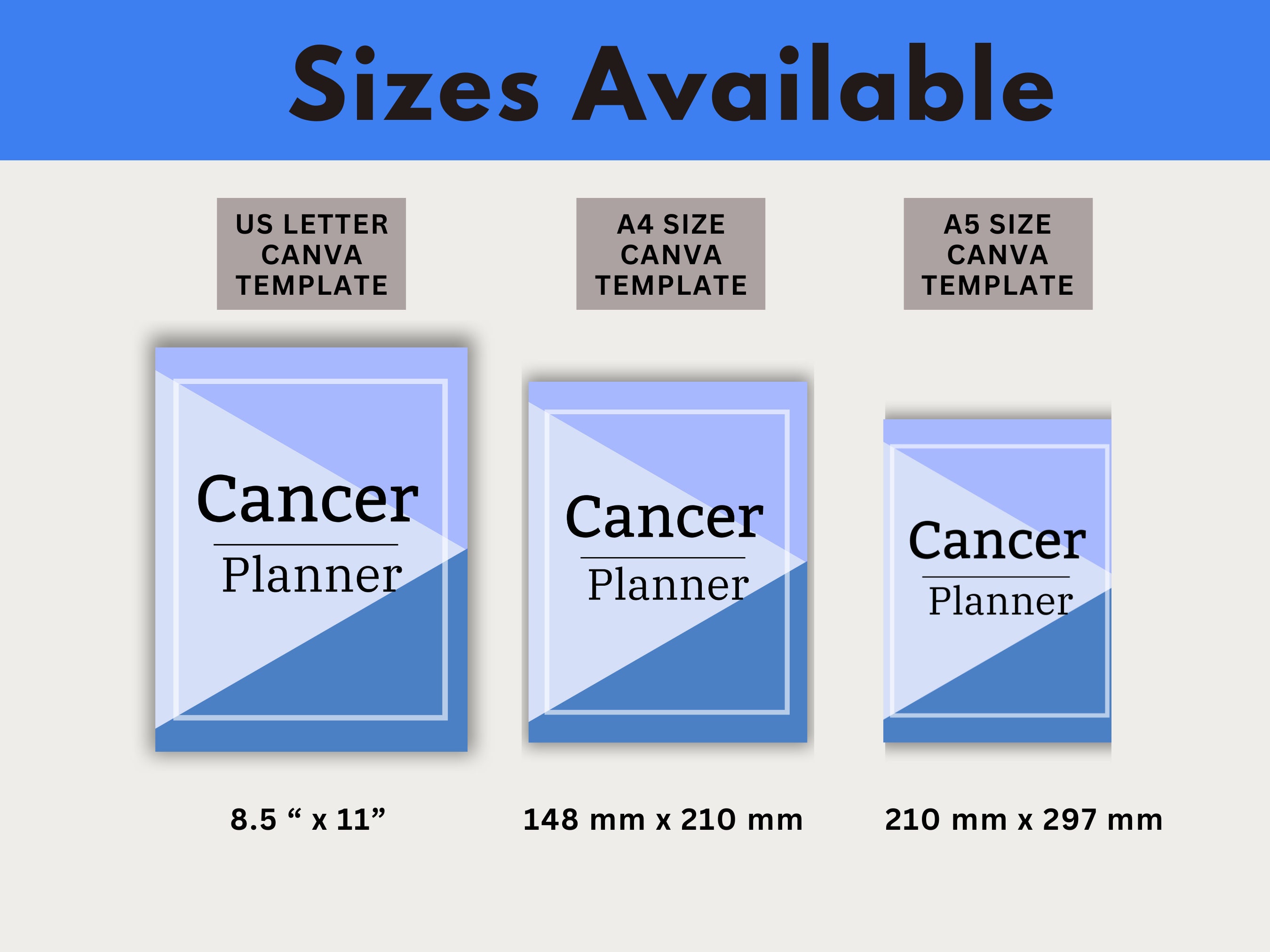 Cancer Planner Printable, Cancer Care Journal, Cancer Diagnosis Health ...