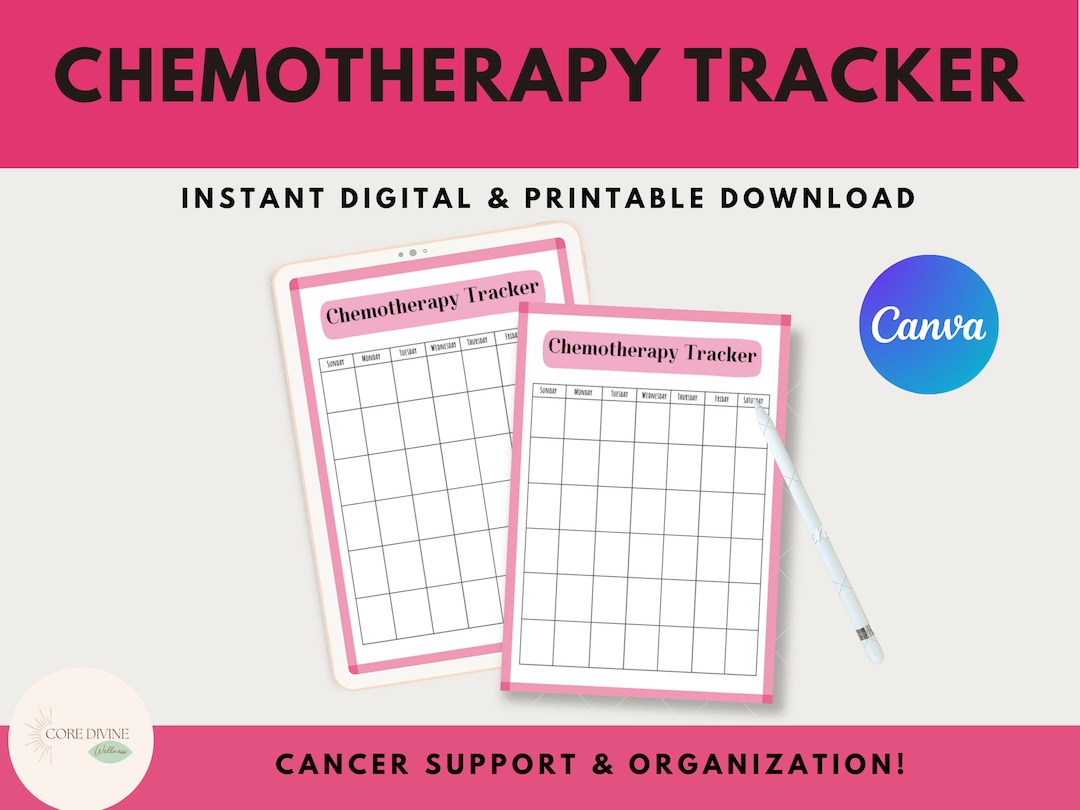 Cancer Chemotherapy Tracker, Cancer Treatment Countdown, Cancer Care ...
