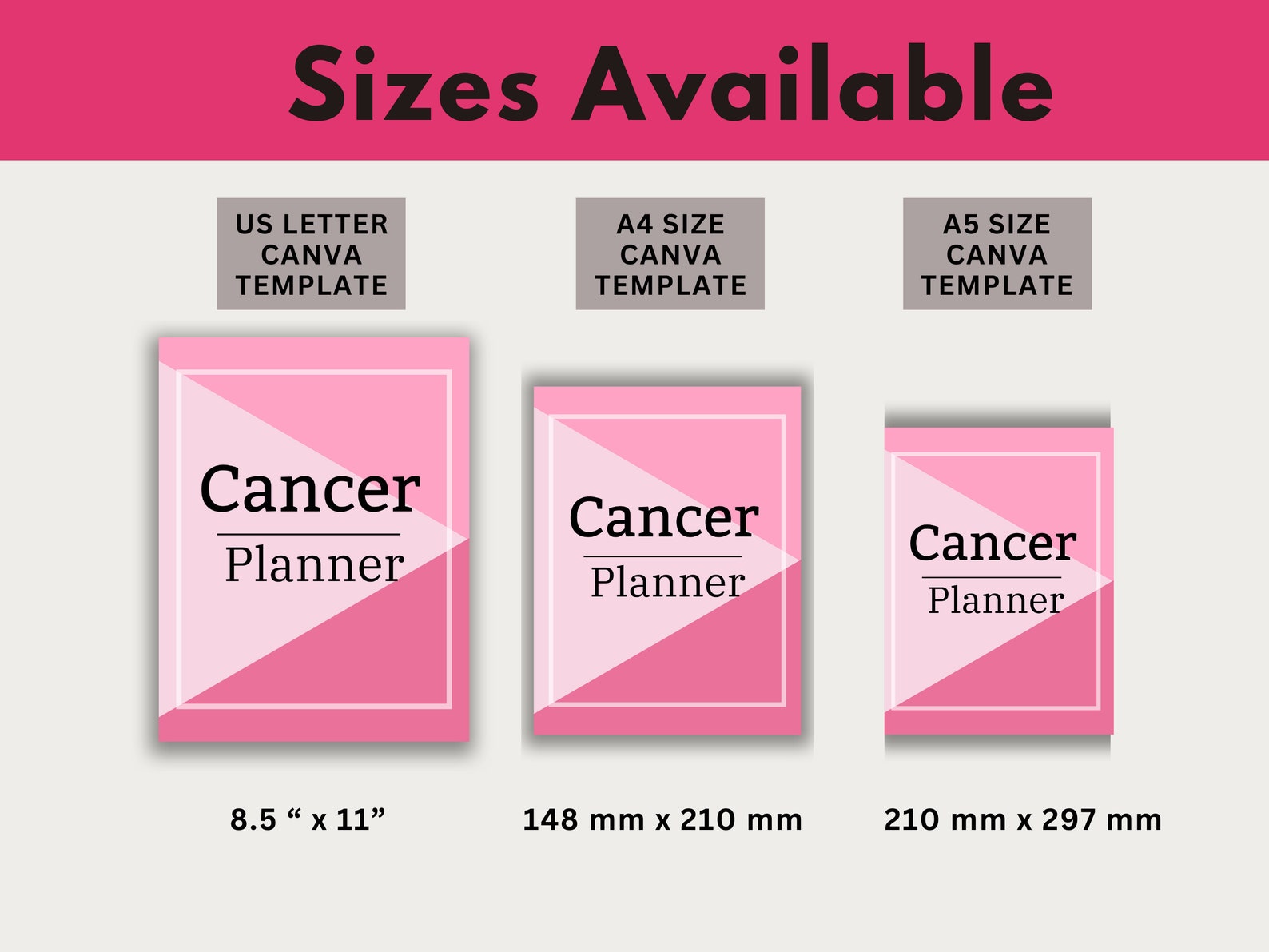 Cancer Planner Printable, Cancer Care Journal, Cancer Diagnosis Health ...