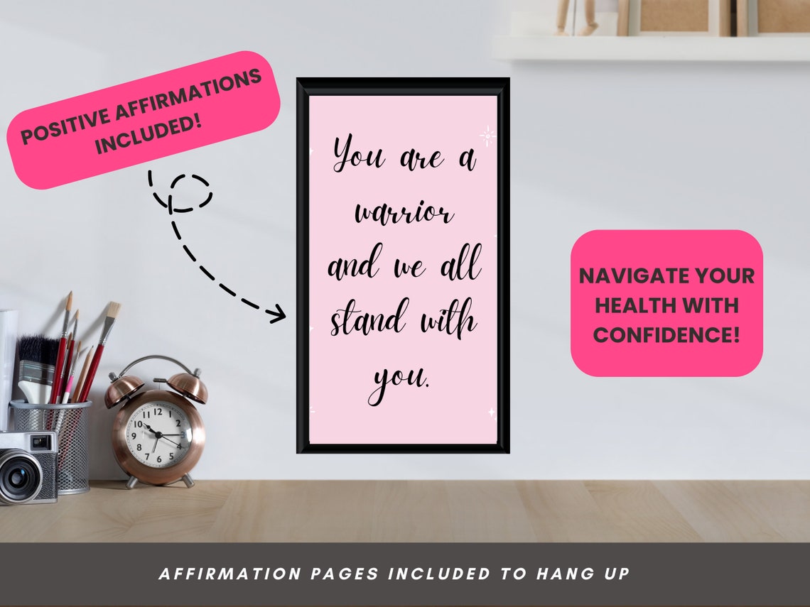 Cancer Planner Printable, Cancer Care Journal, Cancer Diagnosis Health ...