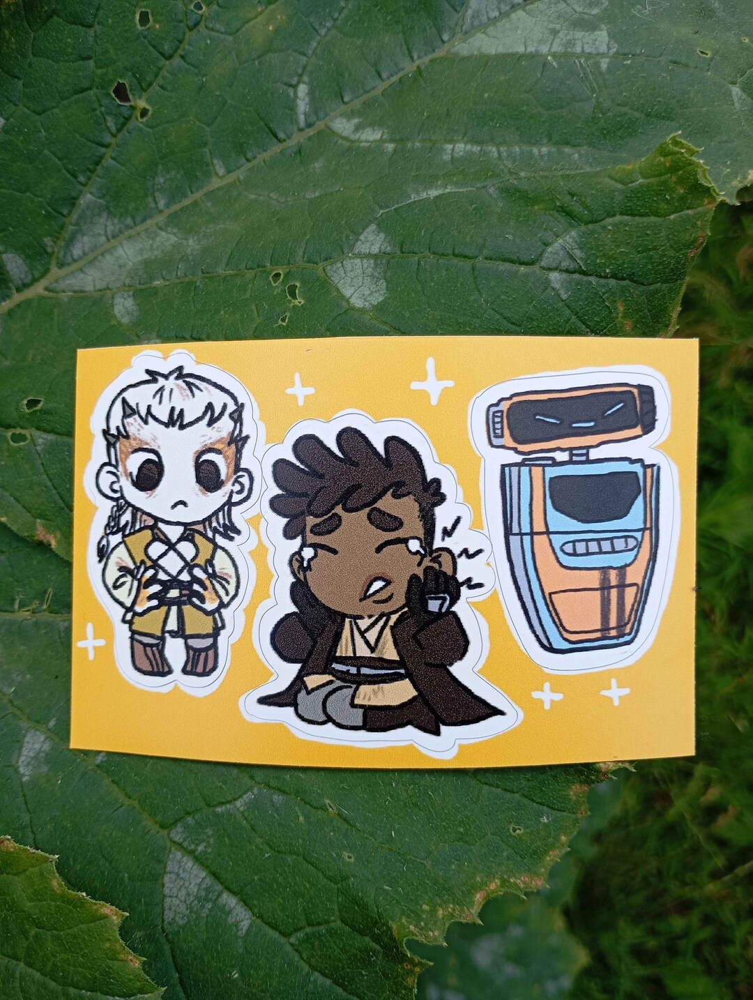 Star Wars Sticker Sheet Acolyte - Etsy