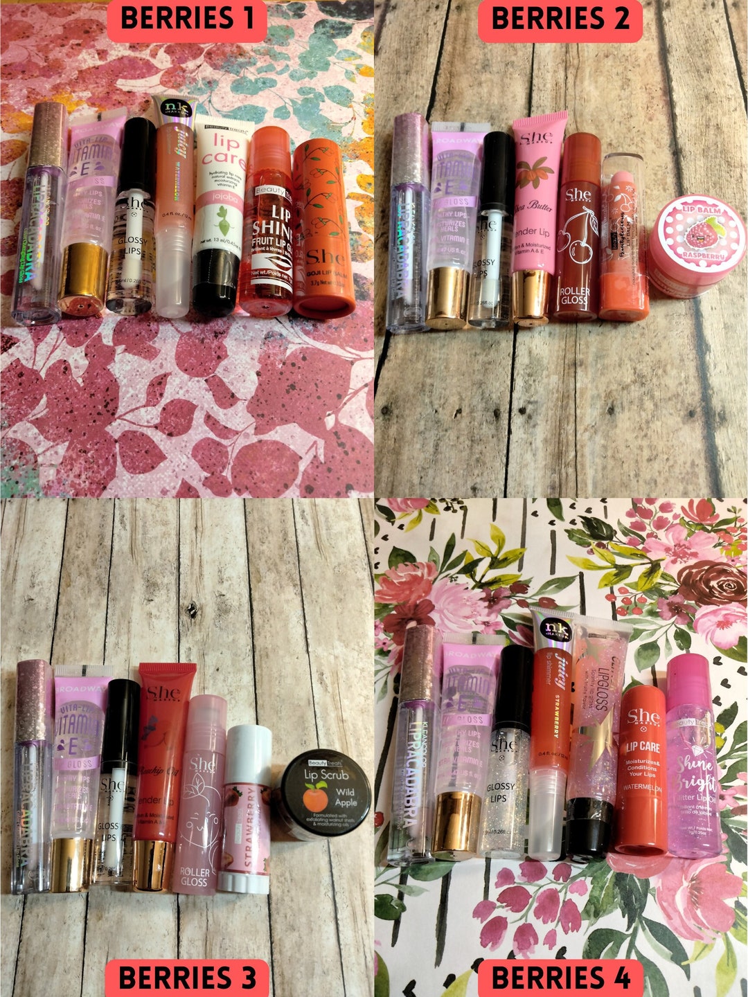 7pc Lip Gloss Bundle FREE Shipping & FREE Gifts - Etsy
