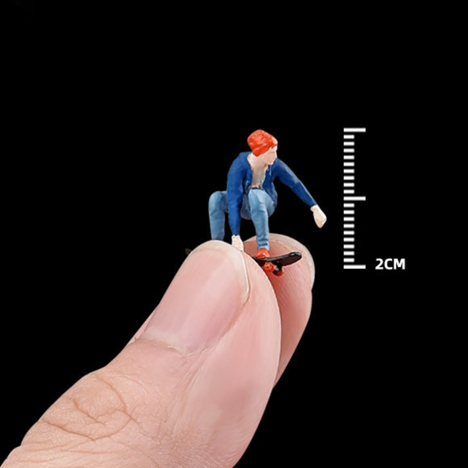 People Miniature Models 1:64 Scale Supermodel Figurines for Diorama ...