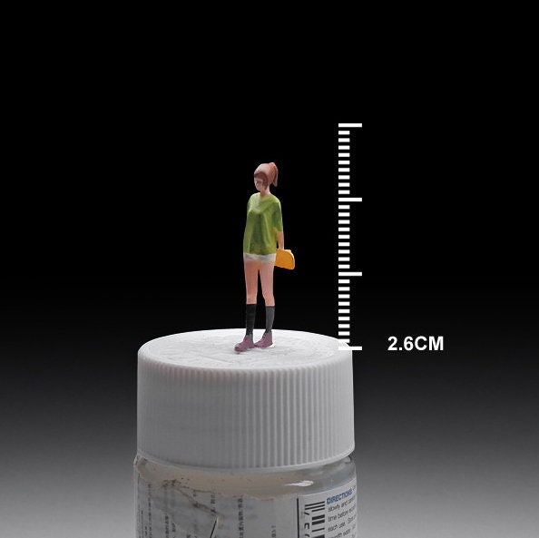 People Miniature Models 1:64 Scale Supermodel Figurines for Diorama ...