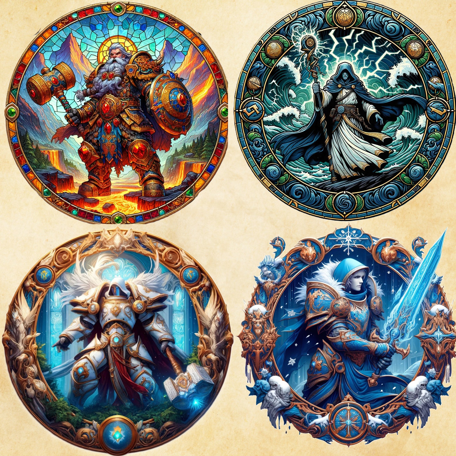3500+ RPG Character Tokens, Fantasy Art for D&D VTT (digital Download ...