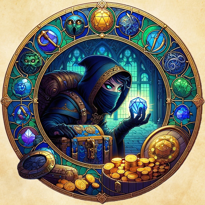 50 Stealthy Rogue Dnd Tokens – Shadowstep Syndicate (digital Download ...