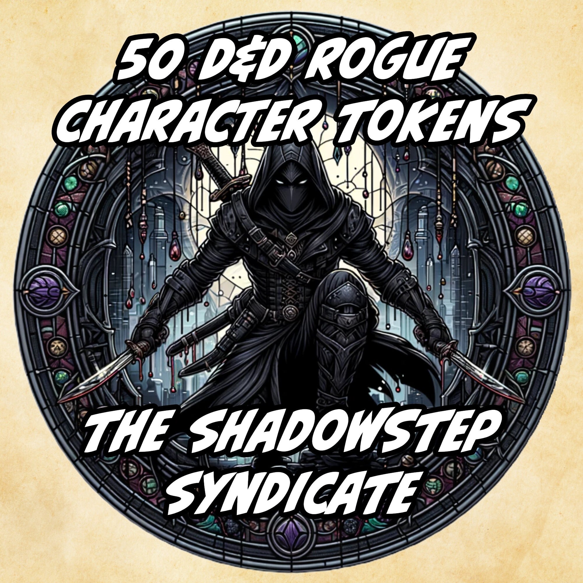 50 Stealthy Rogue Dnd Tokens - Join the Shadowstep Syndicate Today ...