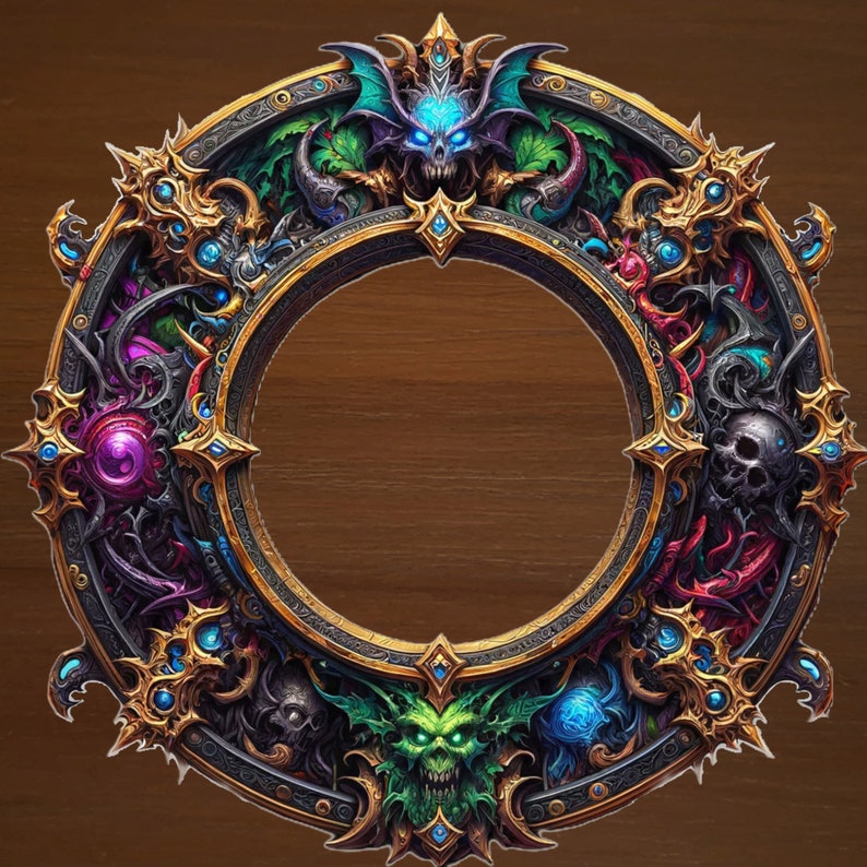 1350 Token Border Frames Bundle - Dnd TTRPG - Unique Transparent Pngs ...