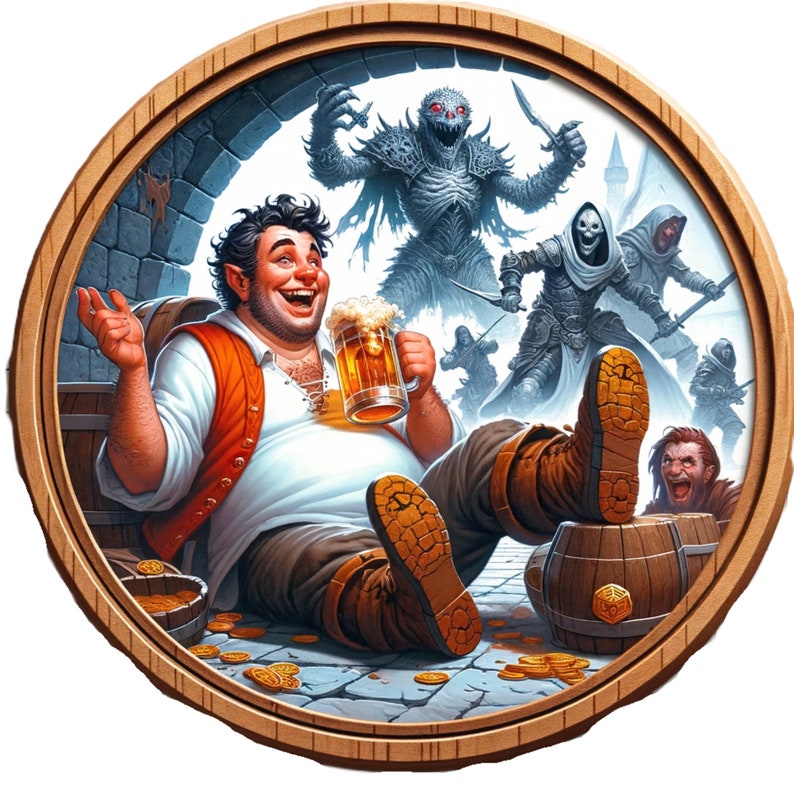 D&D Gag Gift: 40 murderhobo Tokens for Virtual Tabletop Shenanigans ...