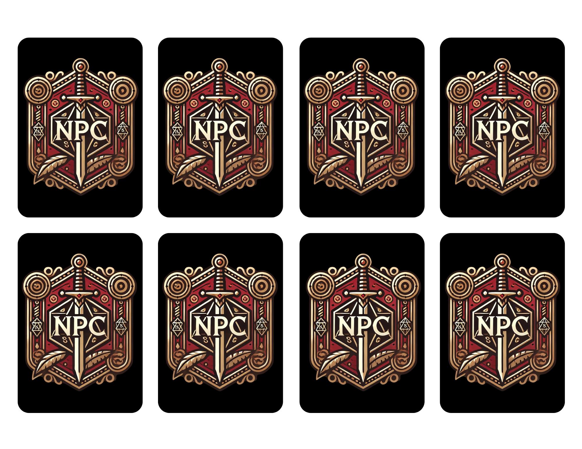 100 Unique NPC Character Cards for Dnd & RPG (instant Download) - Etsy