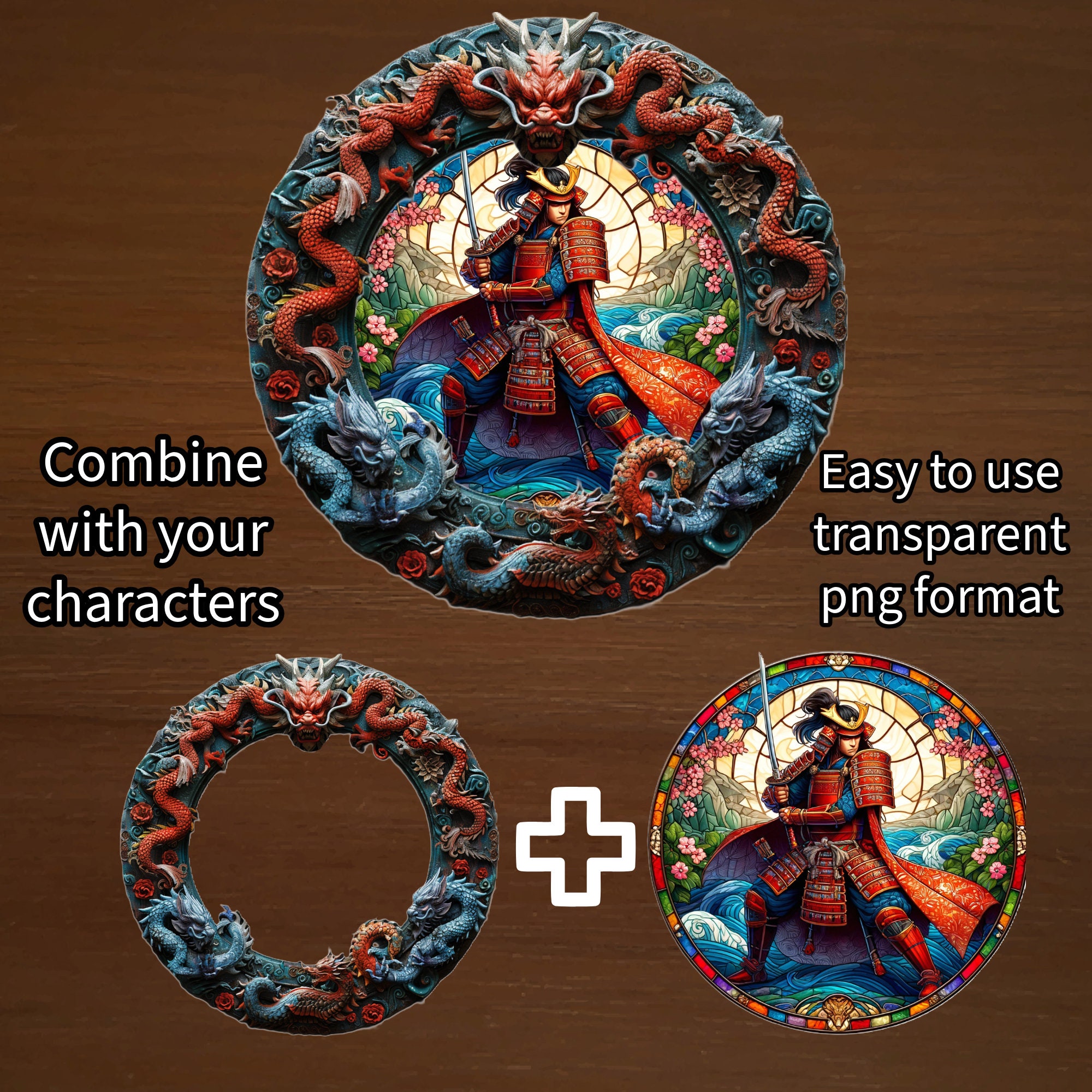 Druid & Ranger Token Borders - 200 Unique PNG Frames (digital Download ...