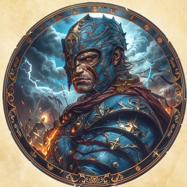 Chaotic Neutral Collection 100 Digital Tokens of Viking Warriors ...