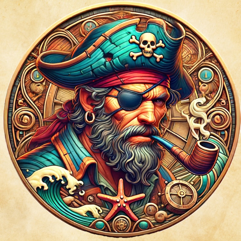 The Pirate Cove - 50 Digital Pirate Tokens for D&D - Virtual Tabletop ...