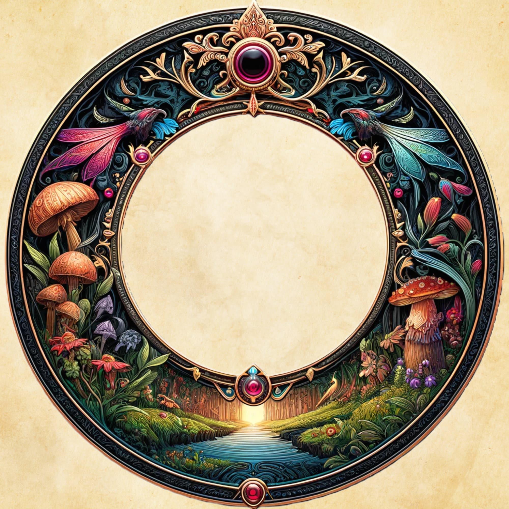 200 Druid and Ranger Token Borders for Dnd - Unique Transparent ...