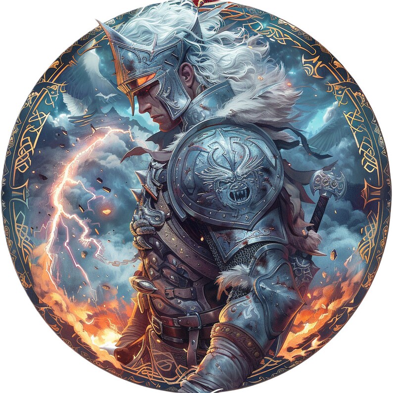 The Eternal Conflict - 100 Digital Tokens of Paladins Vs. Evil Knights ...