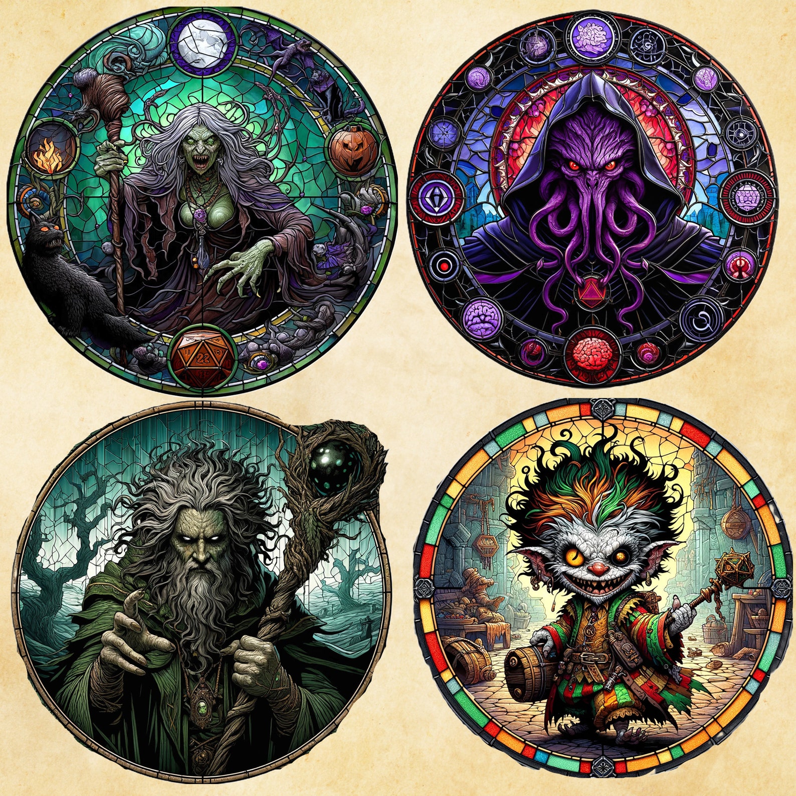 3500+ RPG Character Tokens, Fantasy Art for D&D VTT (digital Download ...