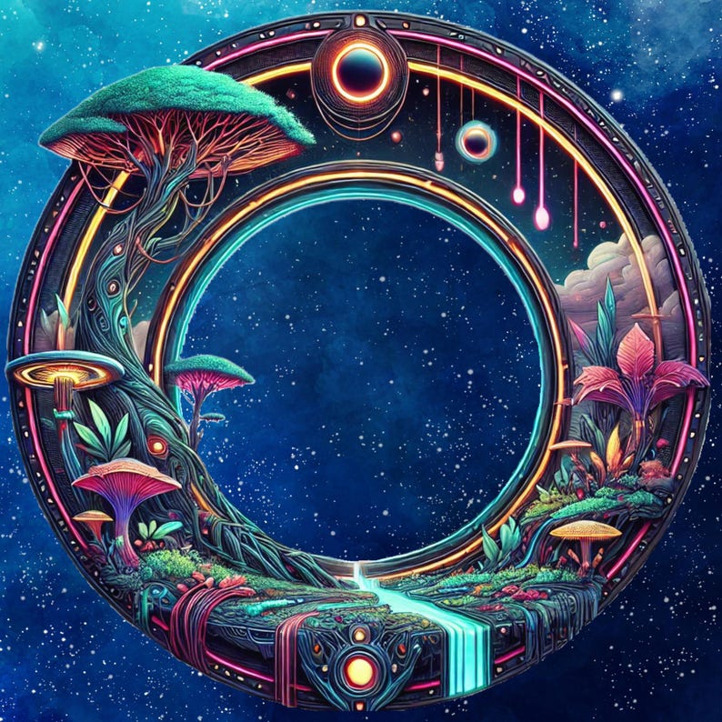 100 Sci-fi RPG Themed Token Borders for Virtual Tabletop Games - PNG ...