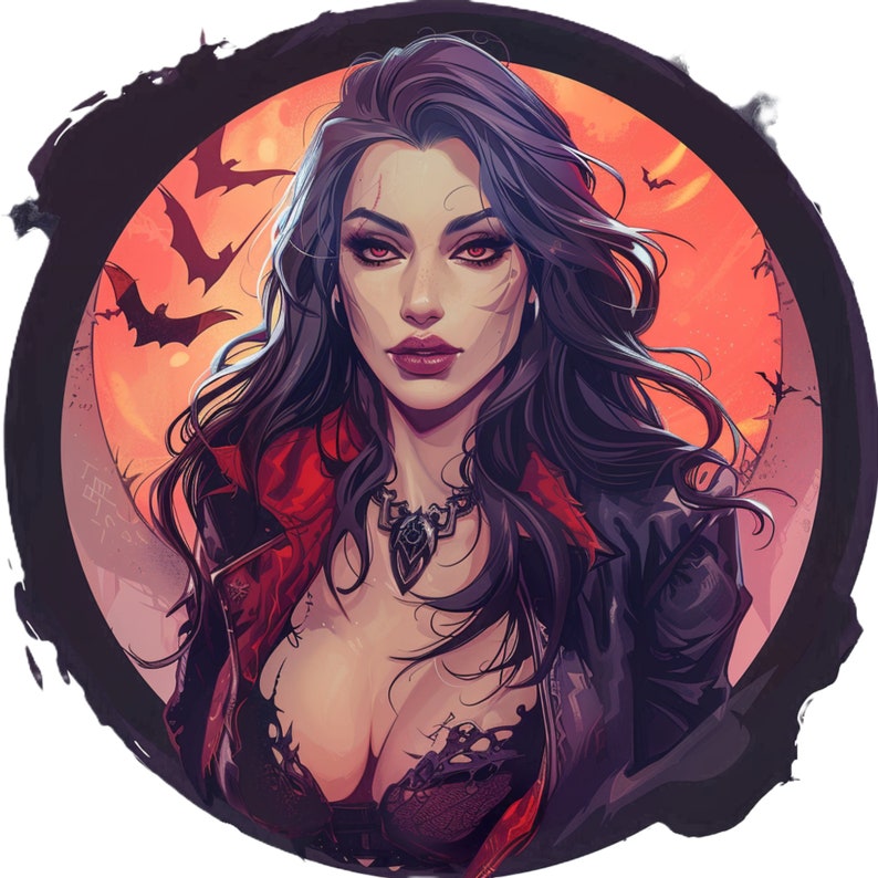 Dark Temptresses - 50 Female Vampire and Succubus Tokens for D&D - Fantasy Art Pngs - DM Tools ...