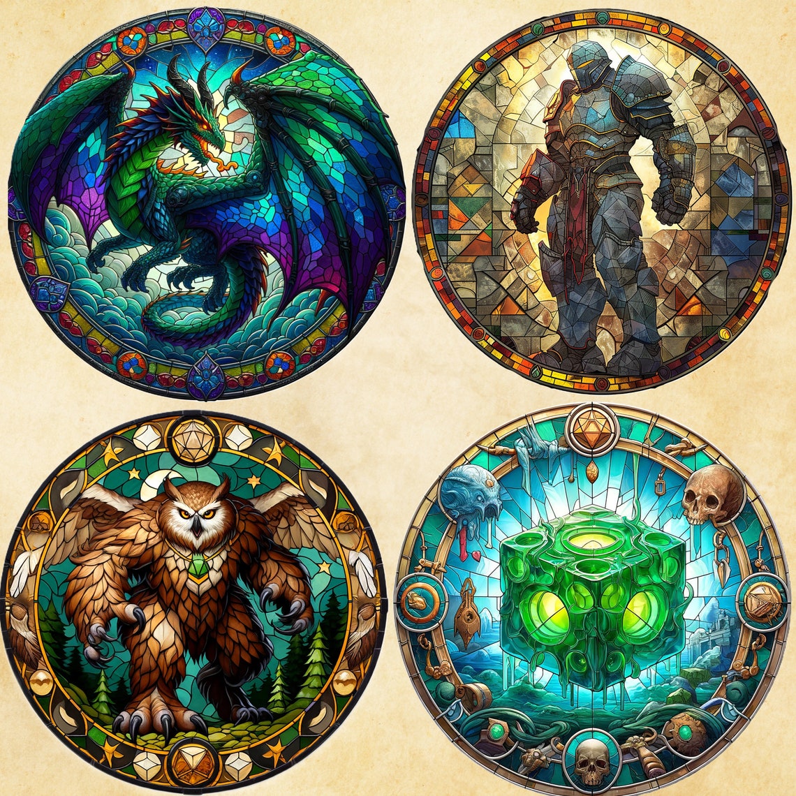 3500+ RPG Character Tokens, Fantasy Art for D&D VTT (digital Download ...