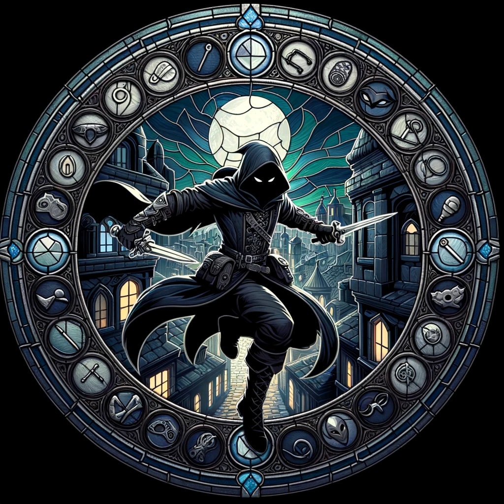 Ultimate Dnd Character Picture Set - 100 Unique Stained Glass Art Style ...