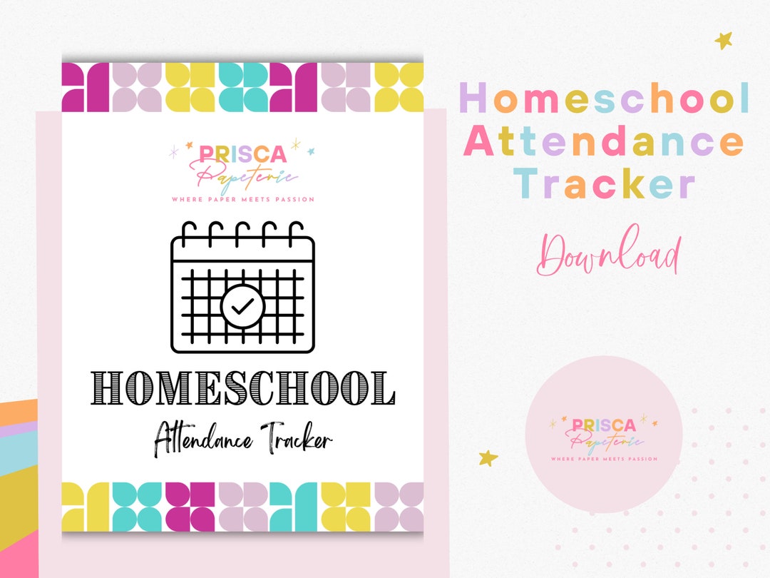 Homeschool Attendance Tracker - State Compliance Tracking - School ...