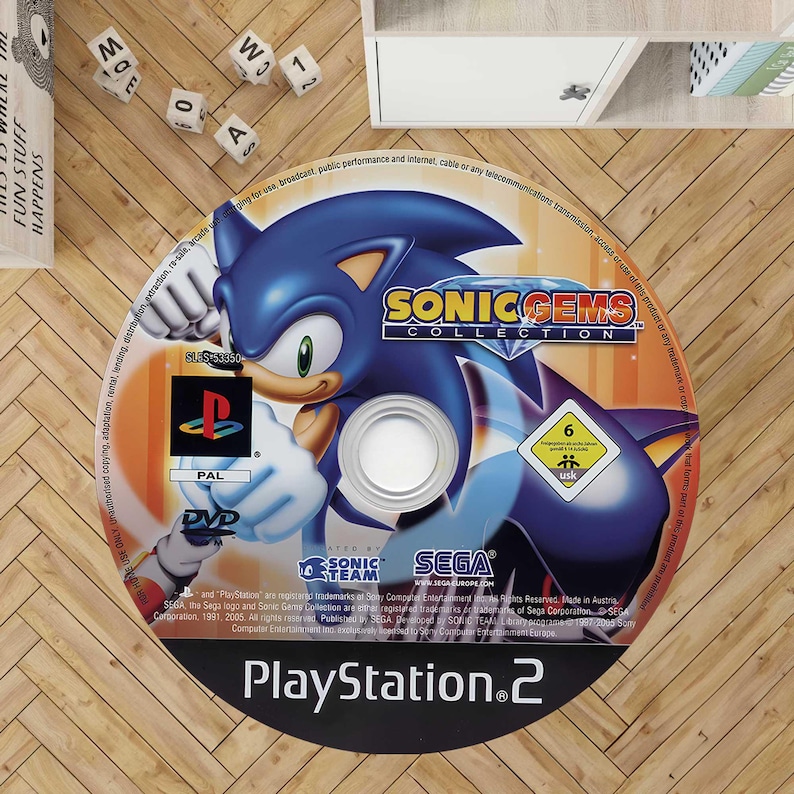 Sonic Adventure 2 Battle CD Rug, Sonic Rug, Sonic Adventure 2 Rug ...