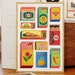 Vintage Matchbox Art Print: Retro USA Matchbook Poster (digital ...
