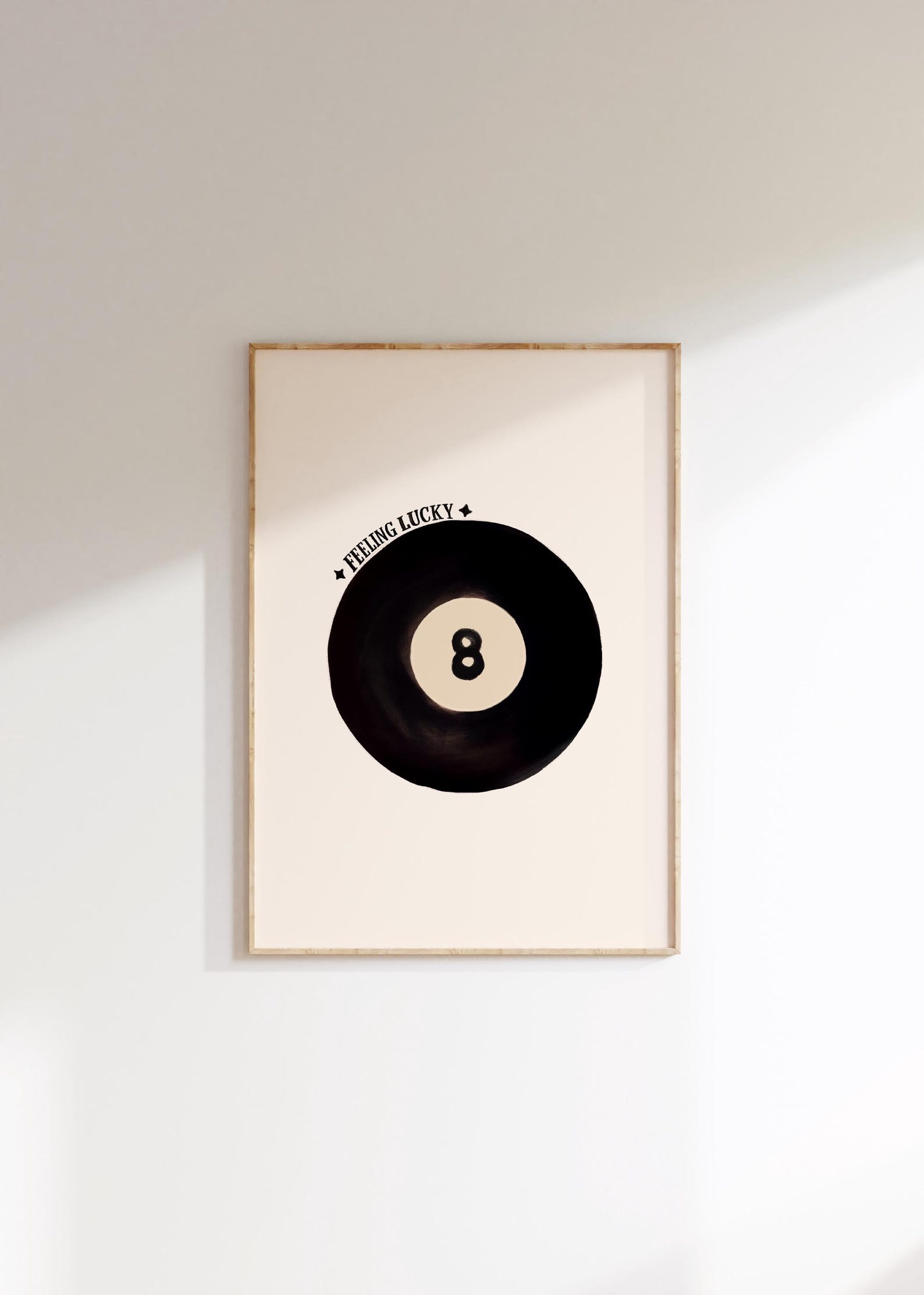 Vintage 8 Ball Print Set, Retro Trendy Bar Cart Poster (digital ...