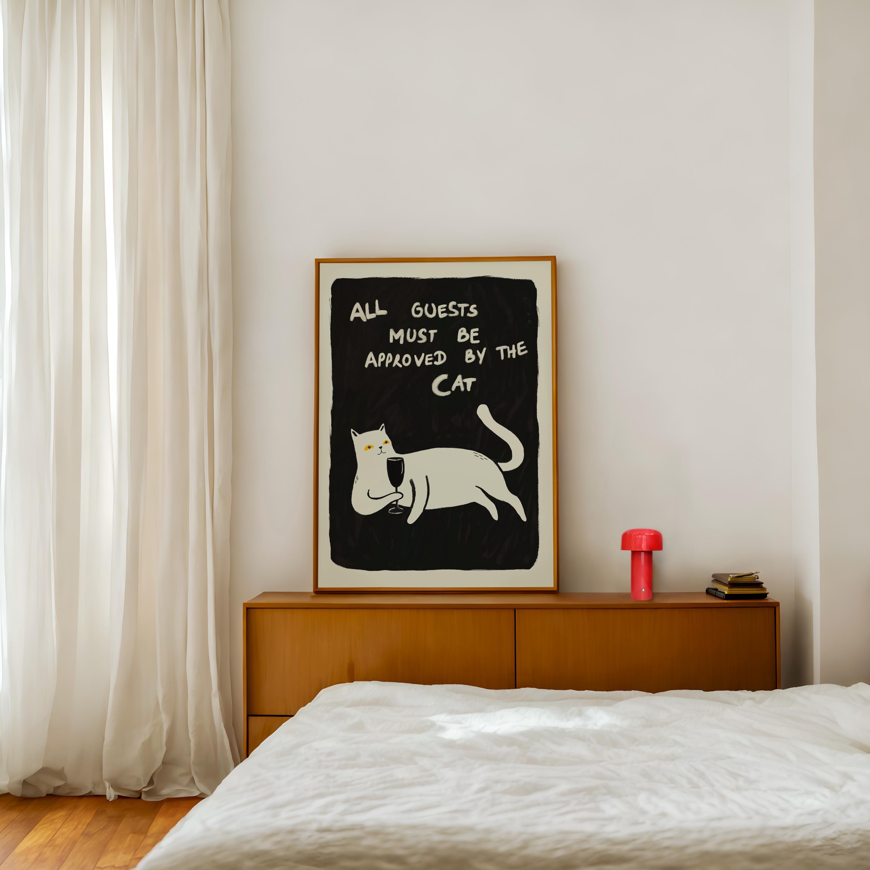 Cat Wall Art Print, Funny Cat Printable Poster, Cute Kitten Poster, Cat ...