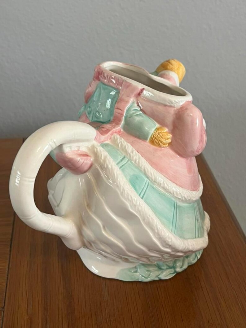 Vintage Decorative Ceramic Mr. & Mrs. Mouse 2-cup Teapot Hand Painted ...