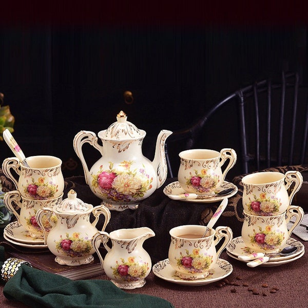 Coffee and Tea Sets - Etsy