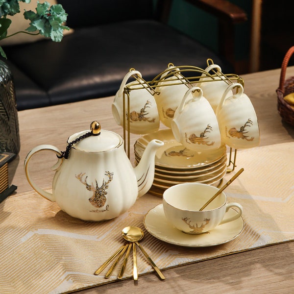 Ceramic Tea Set - Etsy