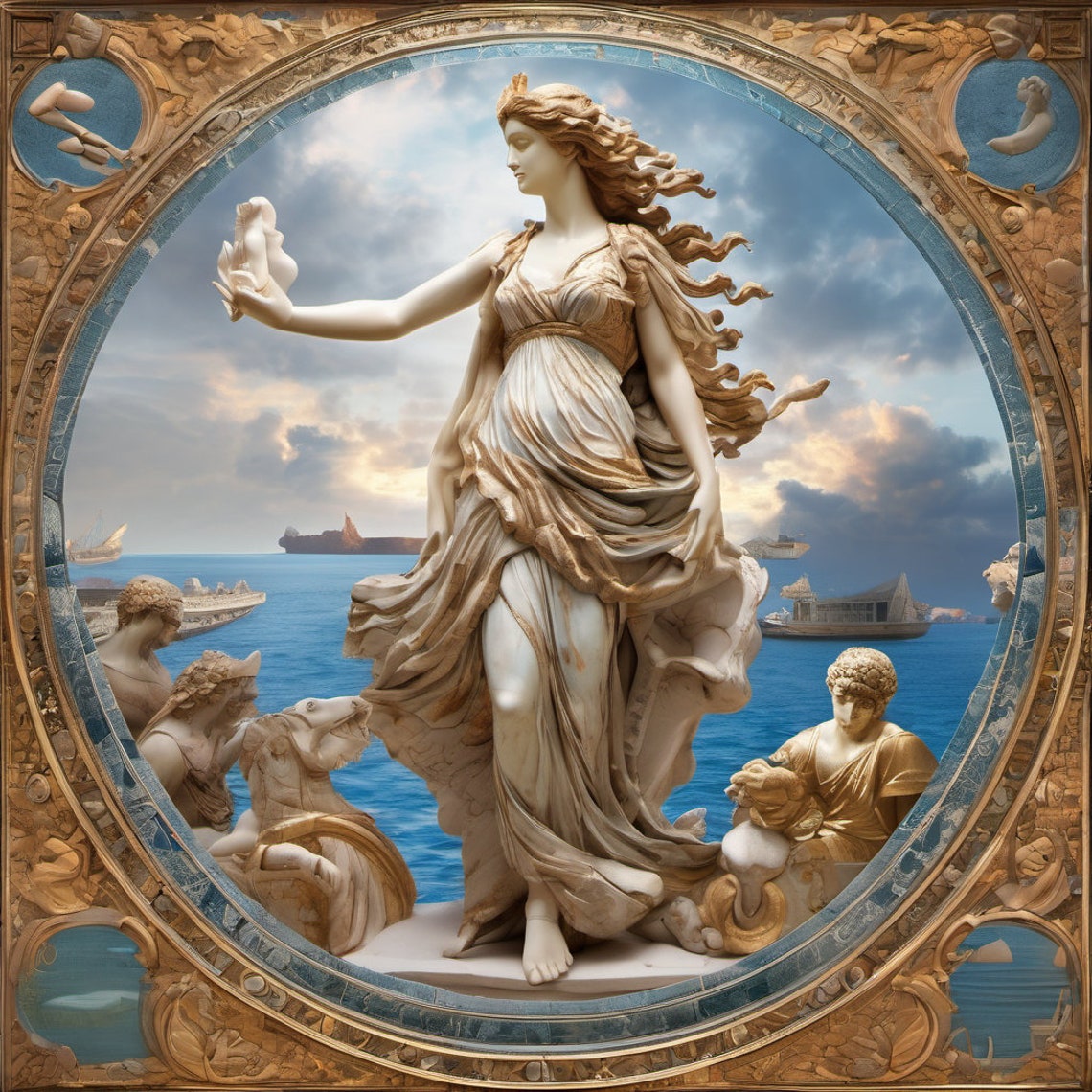 Aphrodite the Goddess of Love - Etsy