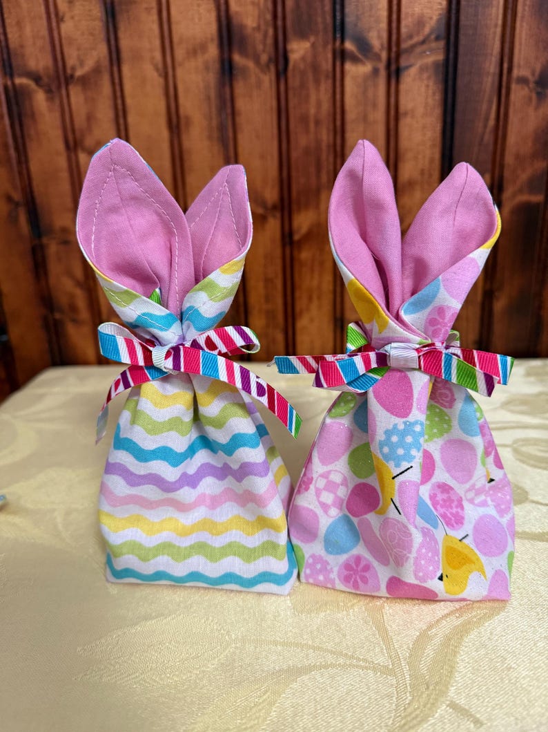 Easter Bunny Treat Bags, Two Pack - Etsy