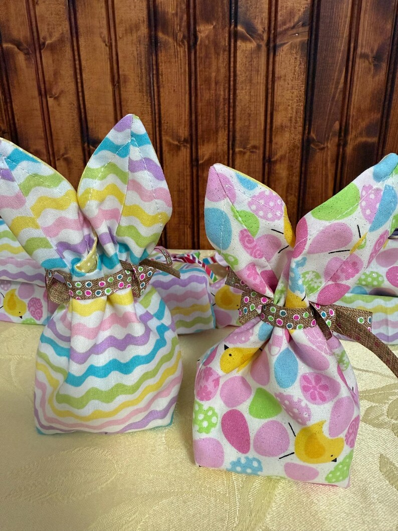 Easter Bunny Treat Bags, Two Pack - Etsy