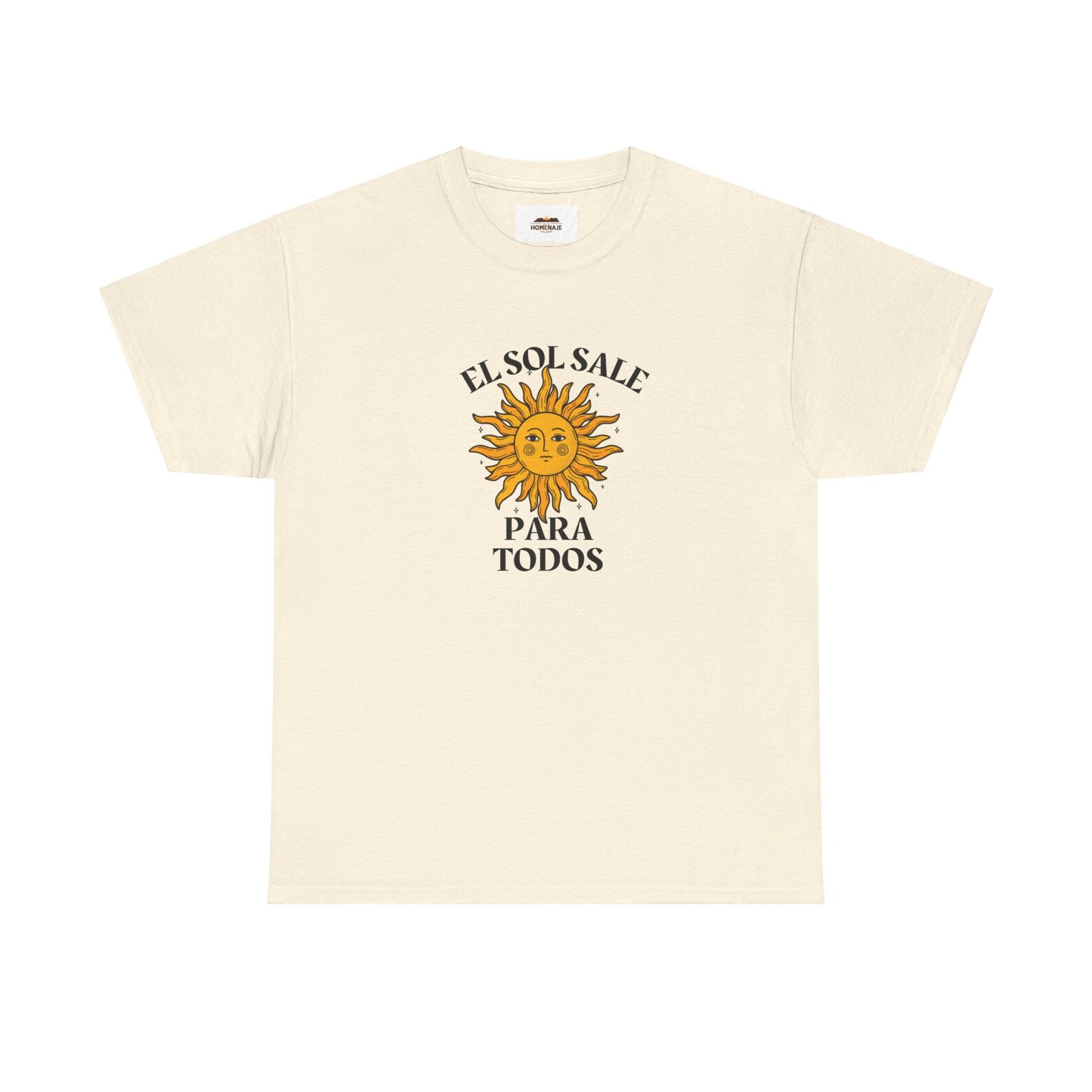 El Sol Sale Para Todos Tee, Motivational Clothing, Positive Messages in ...