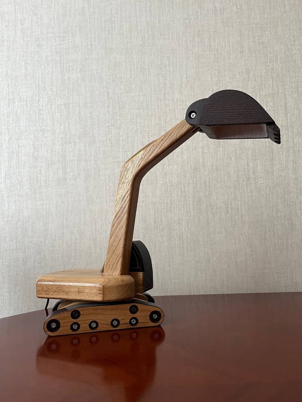Backhoe Funky Lamp, Kids Night Light, Boys Room Decor, Kids Room ...