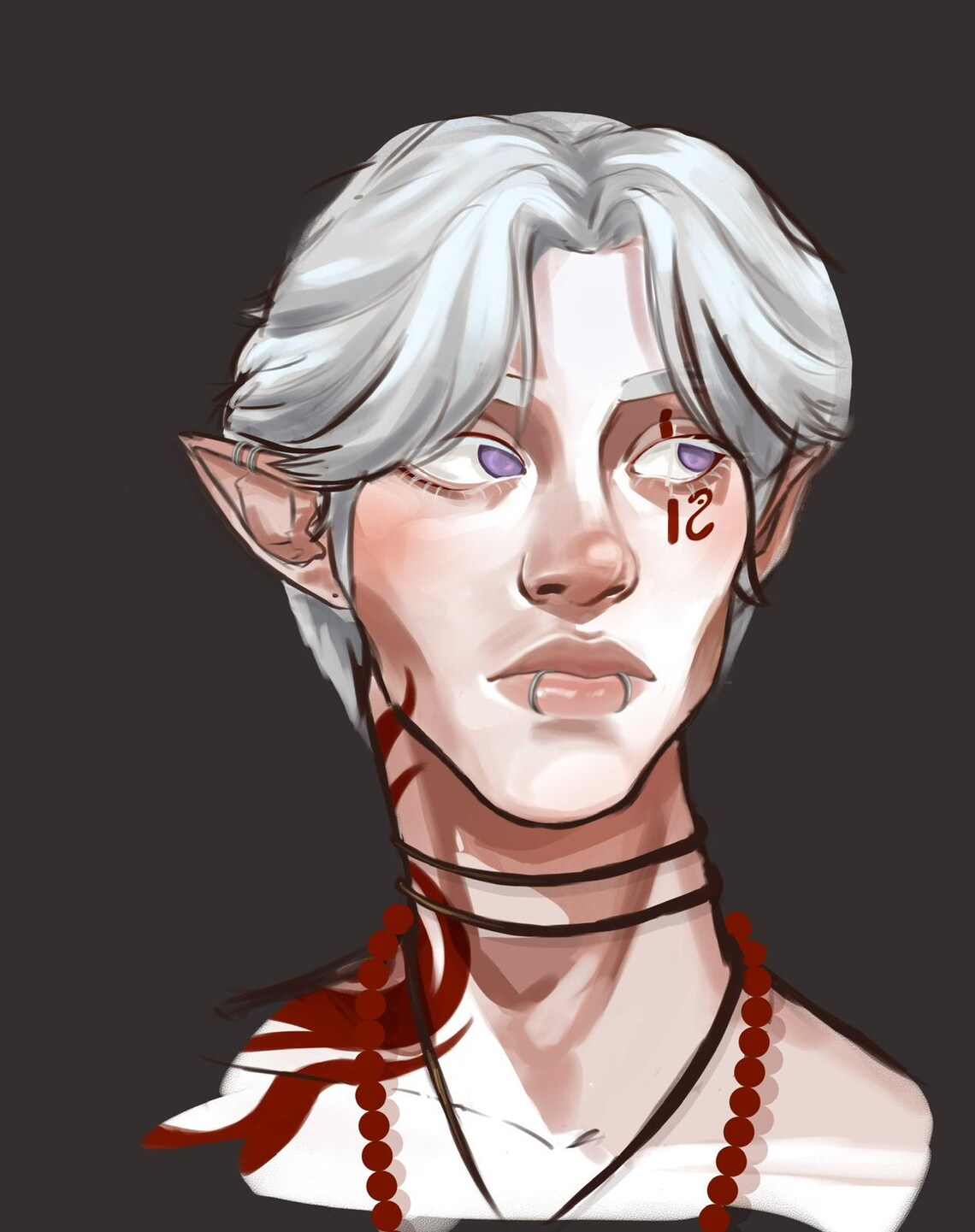 Custom D&D Half-body Character Commission | RPG OC Fantasy Art ...
