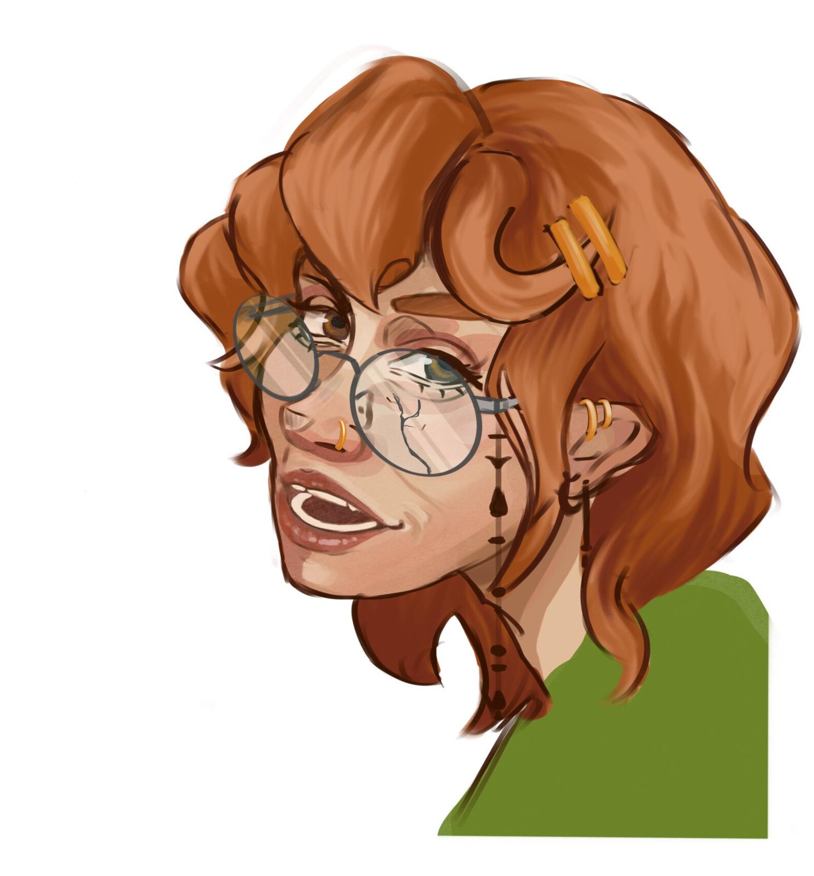 Custom D&D Half-body Character Commission | RPG OC Fantasy Art ...