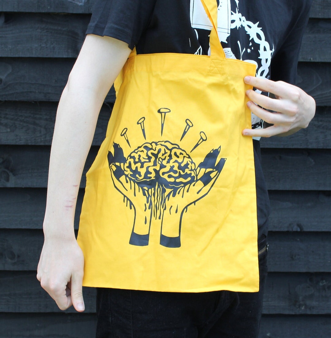 Gothic Cottagecore Moth Tote Weirdcore Emo Dark Academic Alternative ...