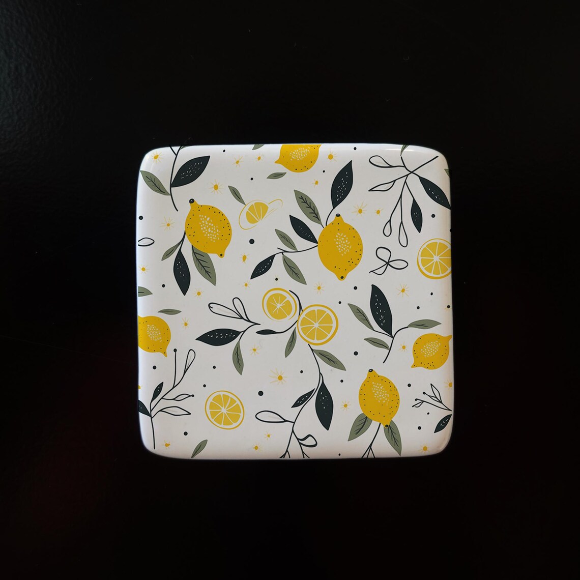 Lemon Magnet | Kitchen Magnet | Bright and Cheery Citrus Design | Fresh ...