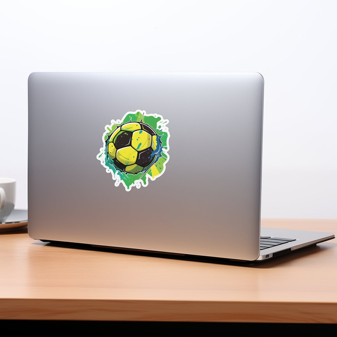 Graffiti Soccer Sticker Brazilian Soccer Decal Street Art Styled Bottle ...