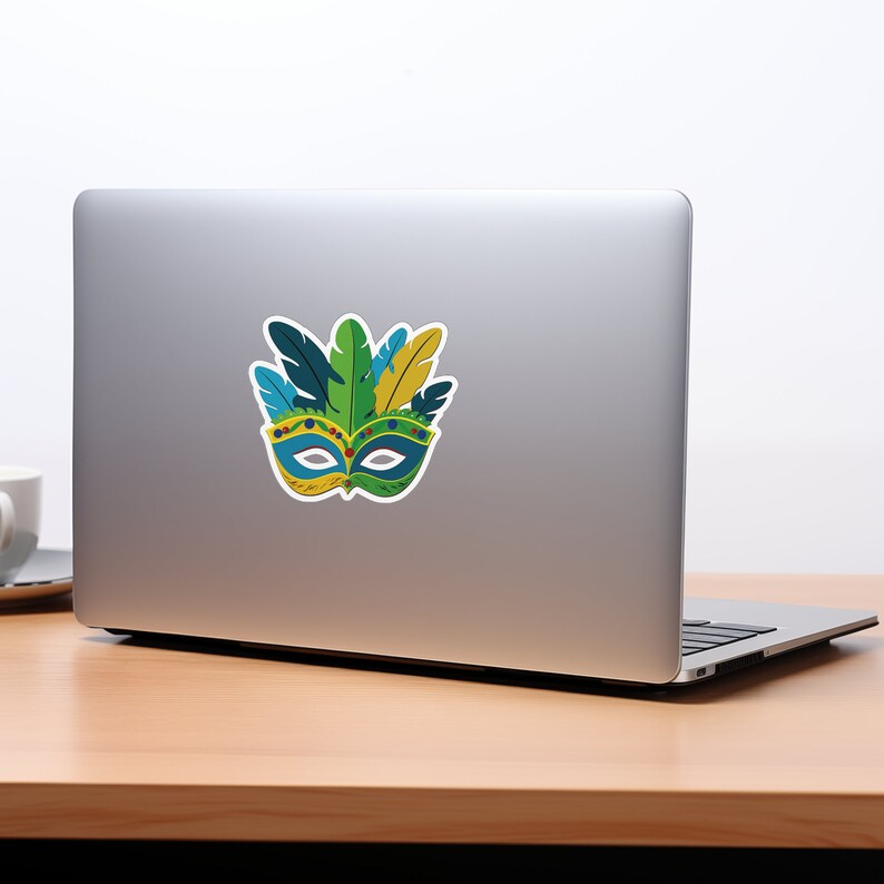 Carnival Mask Sticker | Brazilian Carnival Decal | Water and Scratch ...