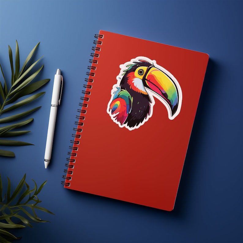 Toucan Sticker | Brazilian Toucan Decal | Tropical Bird Sticker ...