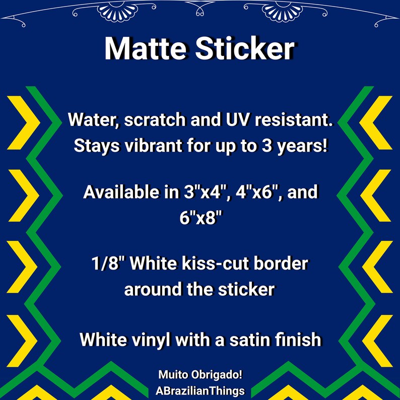 Capybara Sticker Brazilian Capybara Decal South American Animal Sticker ...