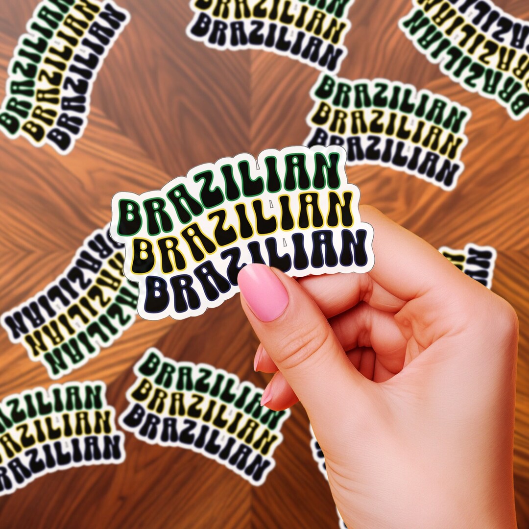 Brazilian Sticker | Brazilian Decal | Water and Scratch Resistant Vinyl ...