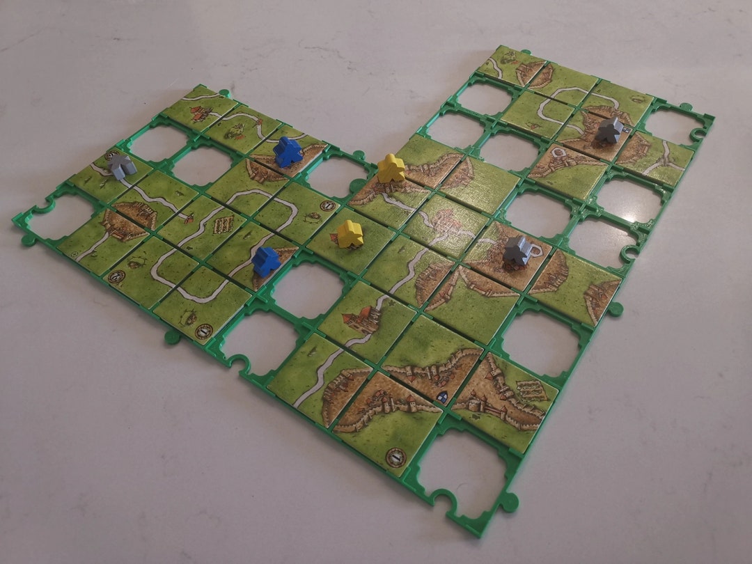 Carcassonne Karak Flat Base 4x4 Tile Grids - Etsy