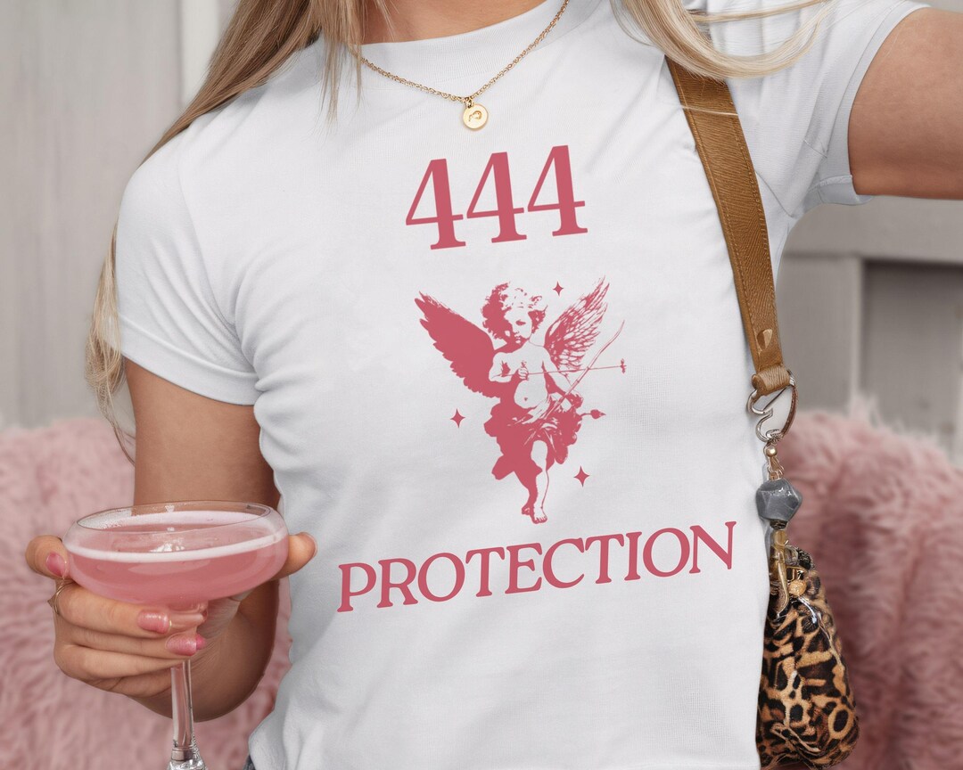 444 Angel Number Baby Tee, Angel Number Shirt, Y2K Baby Tee, Y2K Top ...